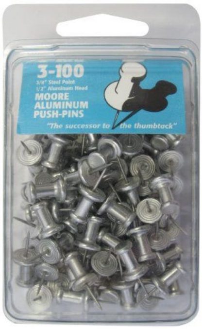 Moore Aluminum Map Push Pins - Pucho Marketplace