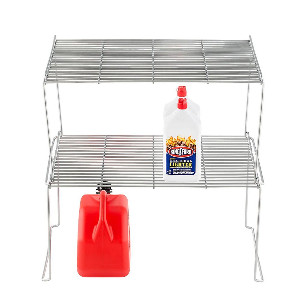 Large Silver Wire Stacking Shelves - Pucho Marketplace