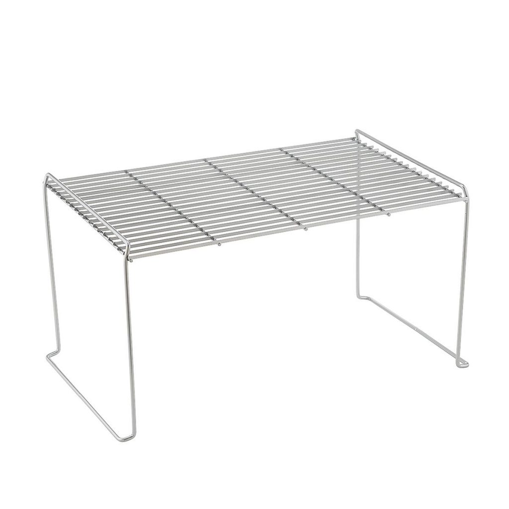 Large Silver Wire Stacking Shelves - Pucho Marketplace