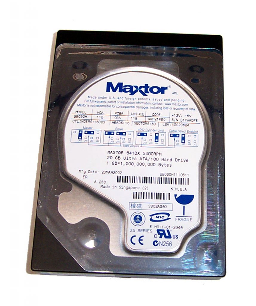 Maxtor 20GB Hard Disk Drive IDE - Pucho Marketplace