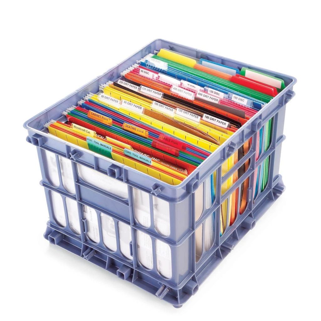 File Storage Crate, Letter or Legal Size - Pucho Marketplace