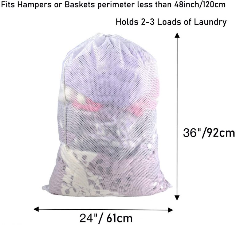 Large Durable Nylon Mesh Laundry Bag - 24x36 inches - Pucho Marketplace